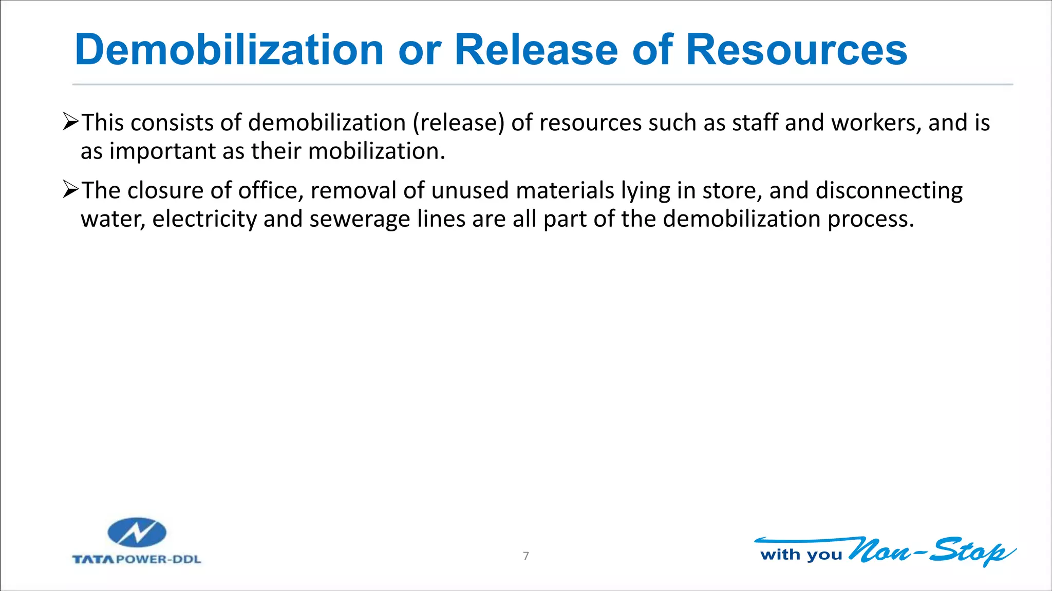 Project closure | PPTX