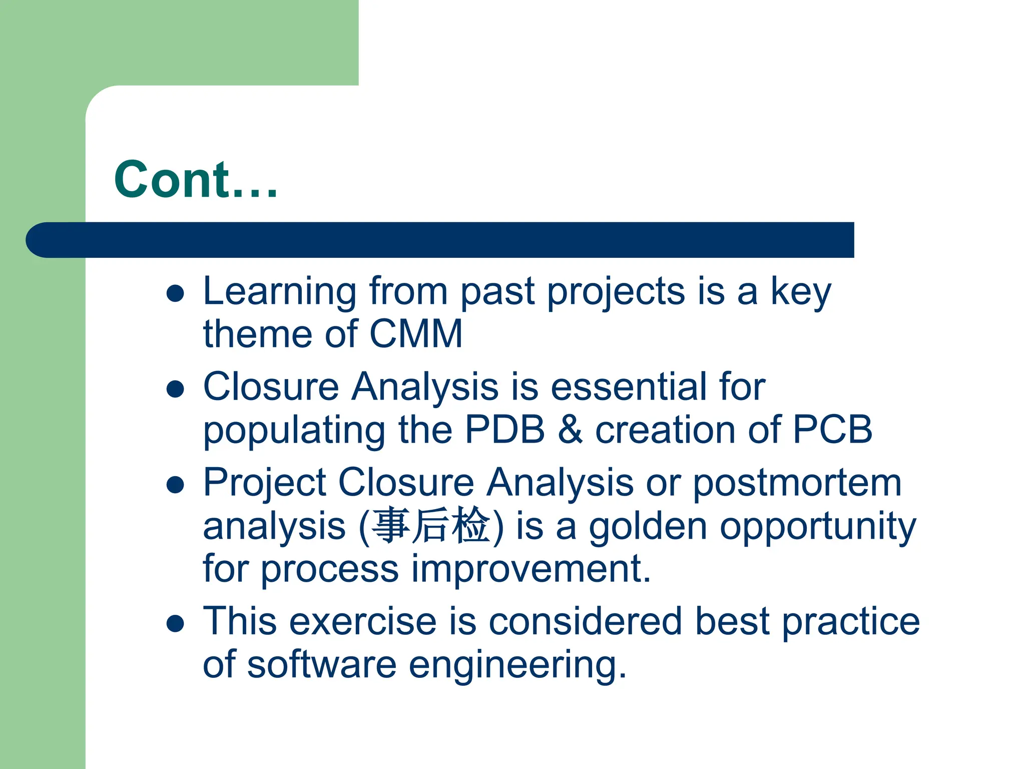 project-closure-software-engineering.ppt | Civil Engineering Industry ...