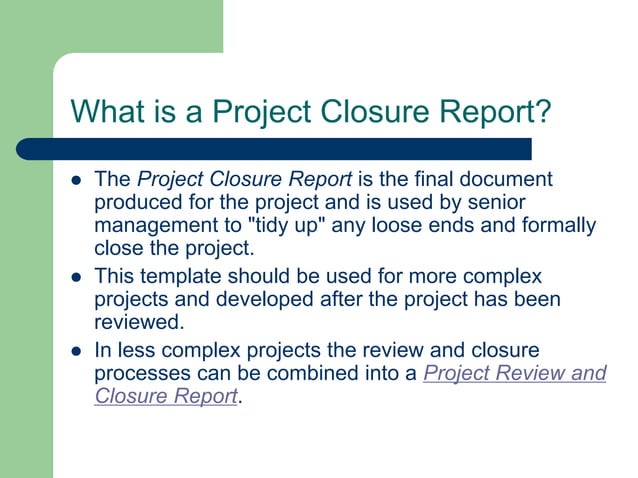 project-closure-software-engineering.ppt | Civil Engineering Industry ...
