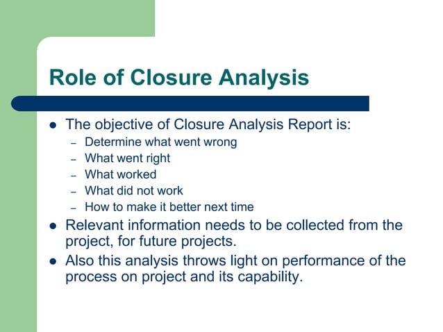 project-closure-software-engineering.ppt | Civil Engineering Industry ...
