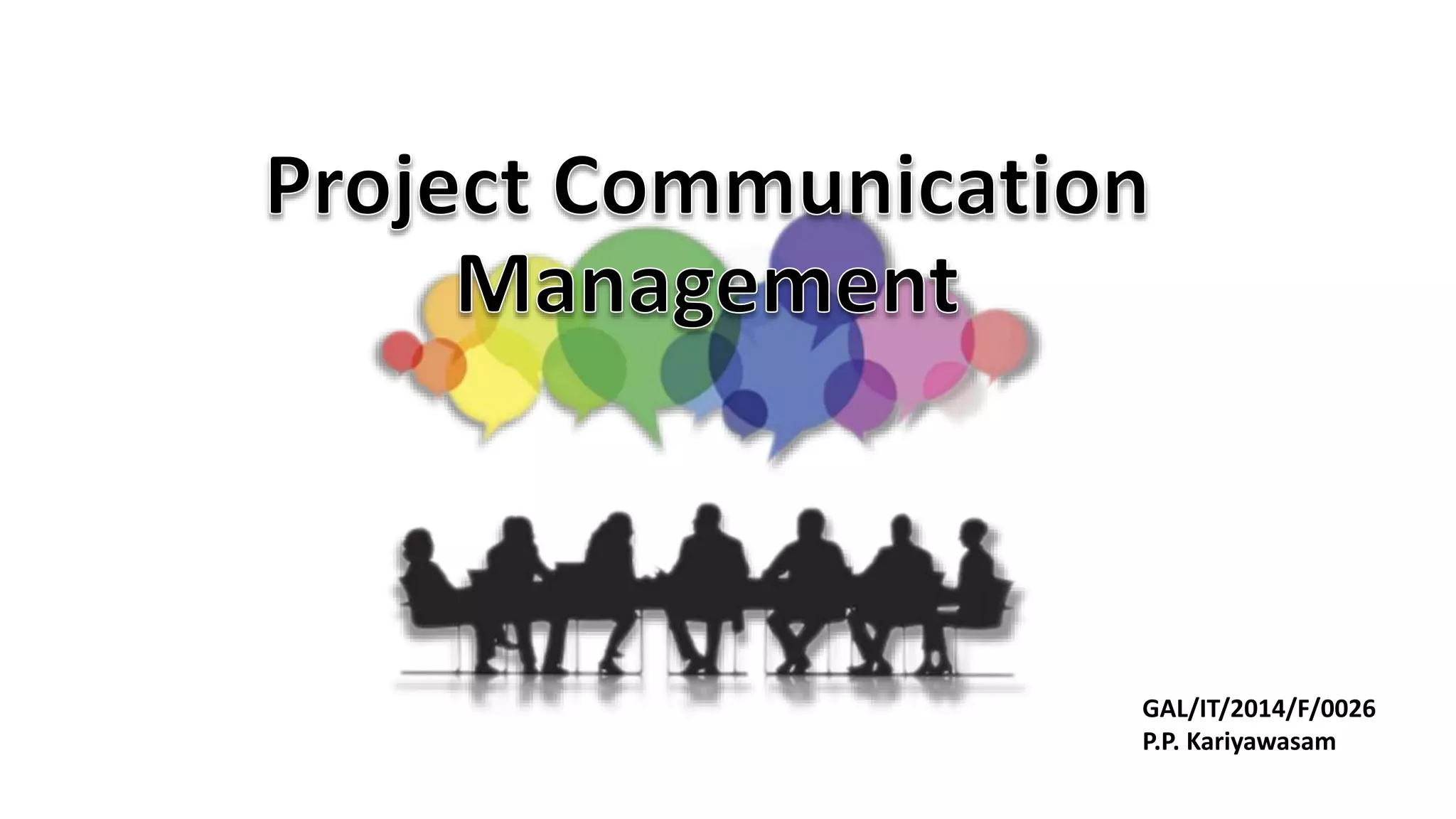 Project communication management | PPTX