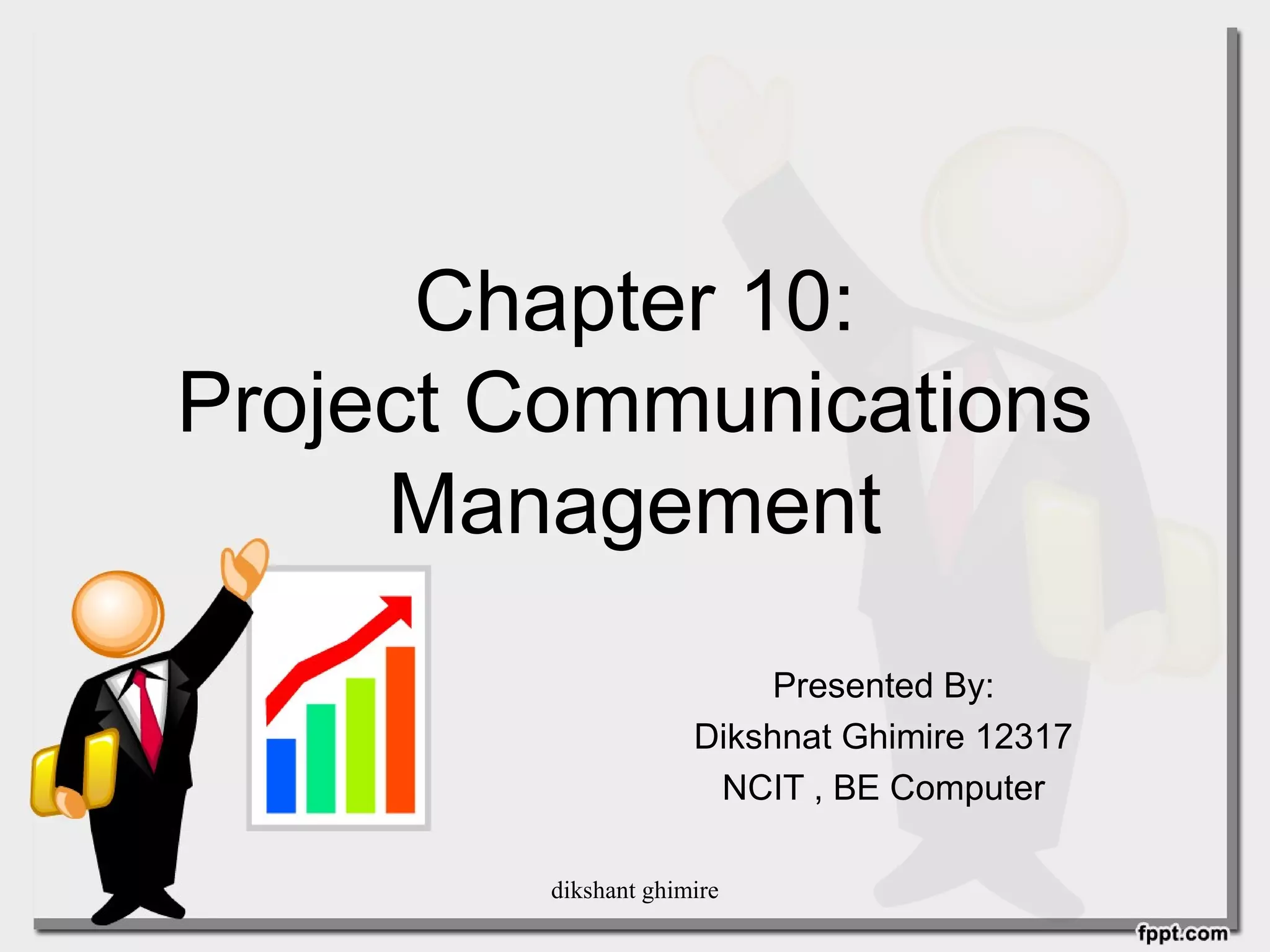 Project communication management | PPT