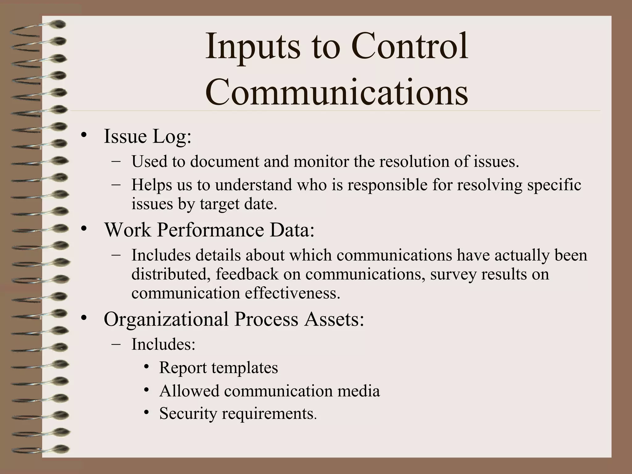 Project communication management | PPT