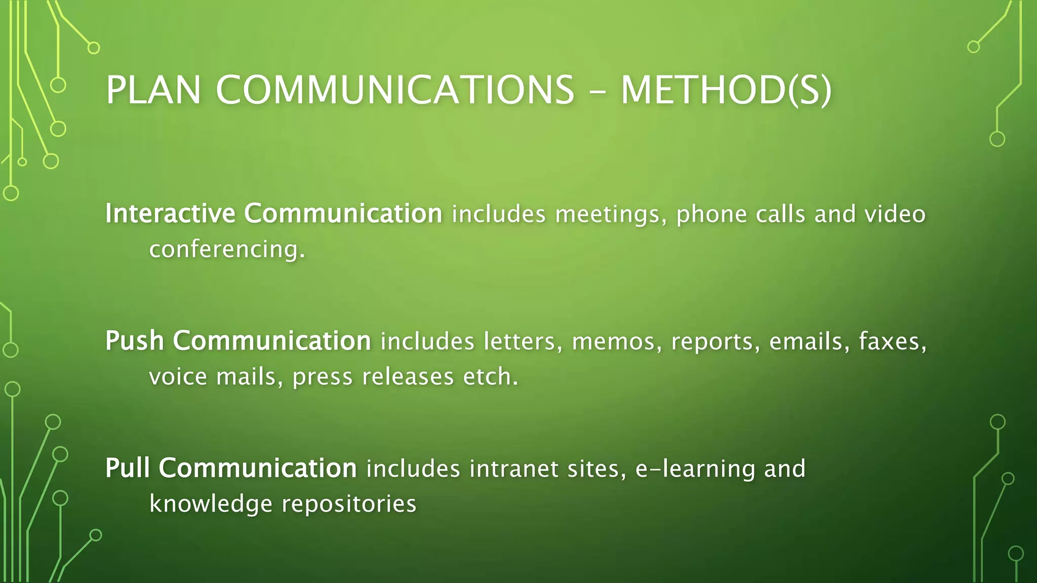 Project communication management | PPTX