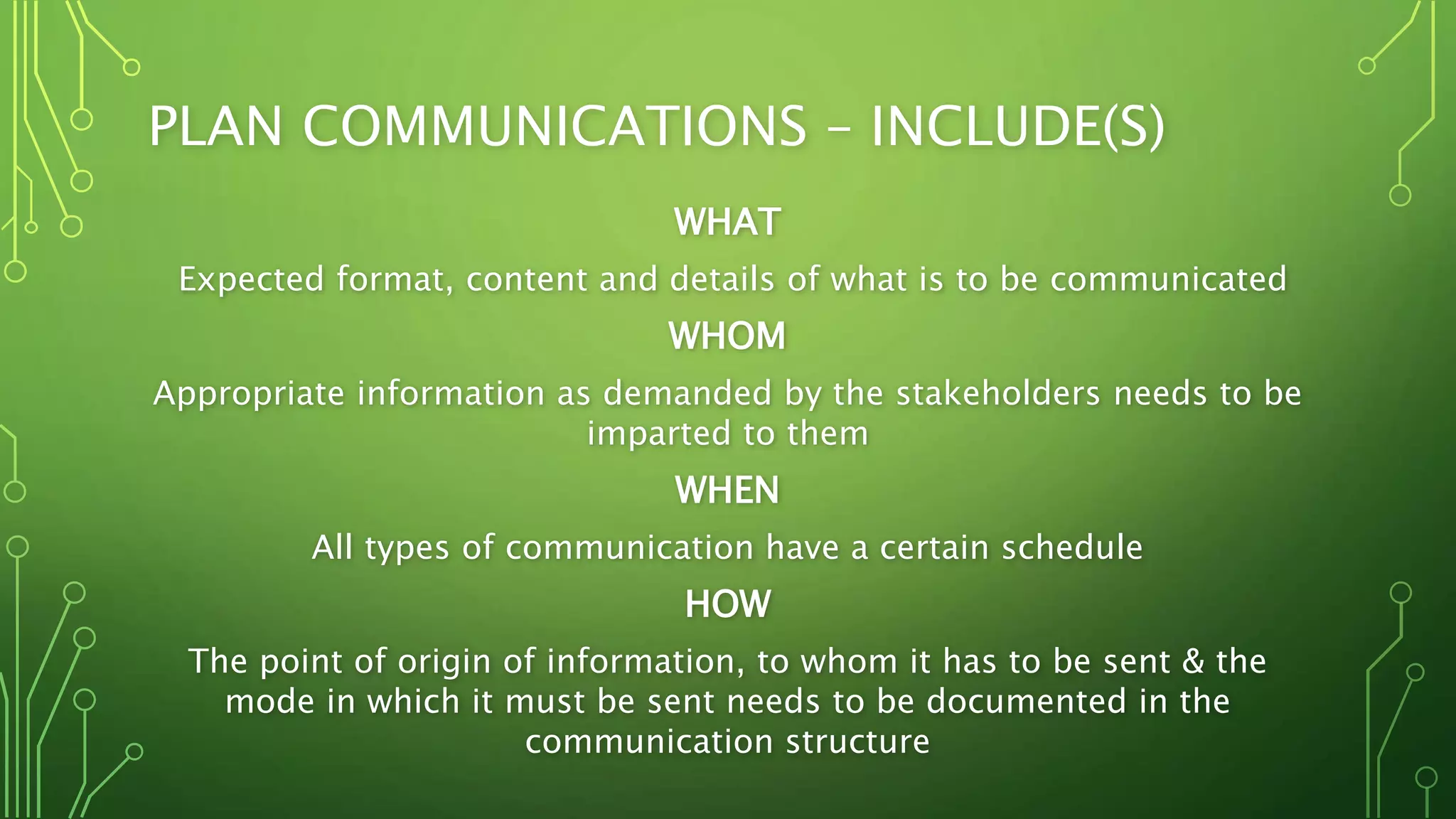 Project communication management | PPTX