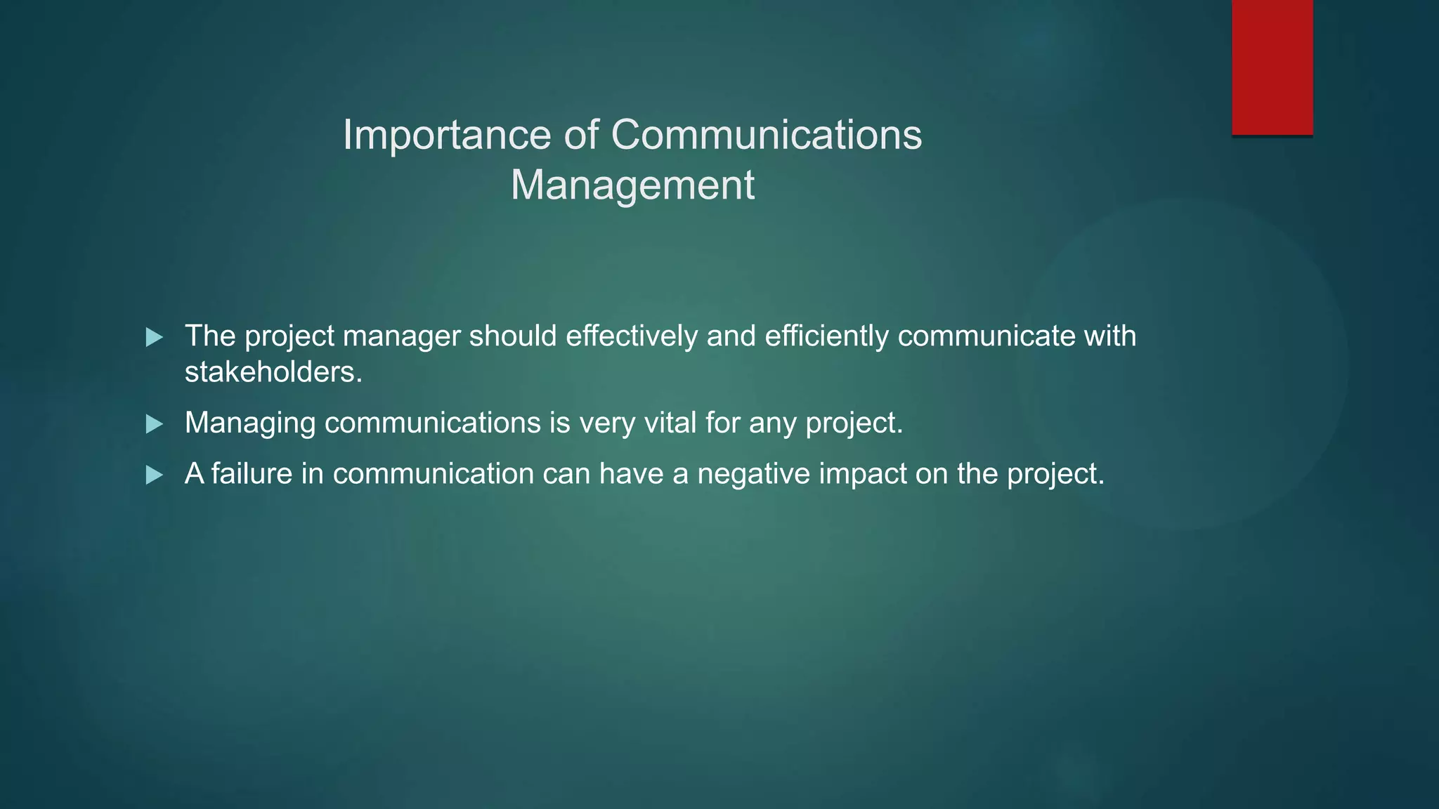 Project communication management | PPTX