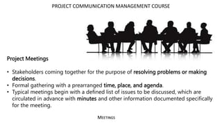 Project communication management | PPTX