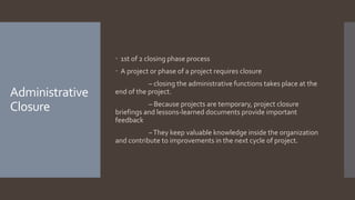 Project communications management | PPTX