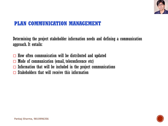 Project communications management PMBOK Sixth Edition | PDF | Web ...