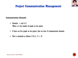 Project communications management PMBOK Sixth Edition | PDF
