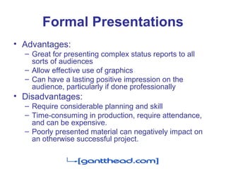 Project communications primer | PPT