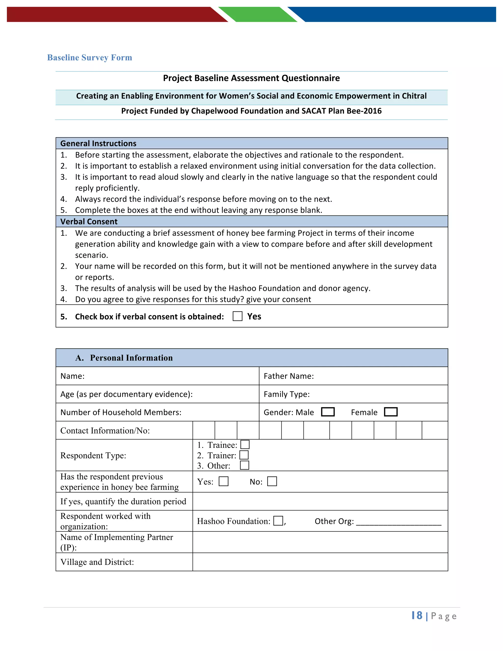Project Replication Of Micro Enterprise Model Of Honey Bee Farming In