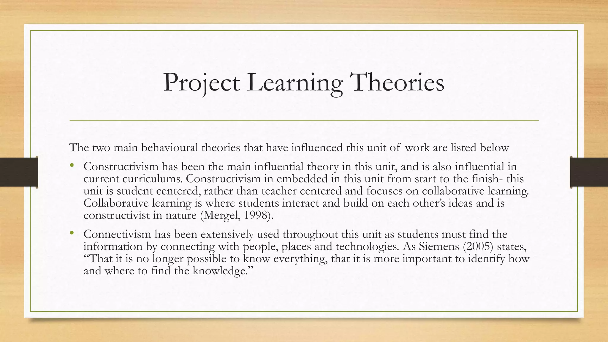 Project Considerations | PPTX