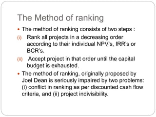 Multiple Project constraints | PPT