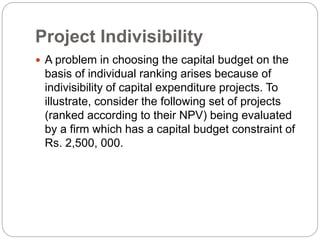 Multiple Project constraints | PPTX