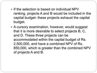 Multiple Project constraints | PPT