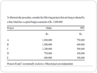 Multiple Project constraints | PPT