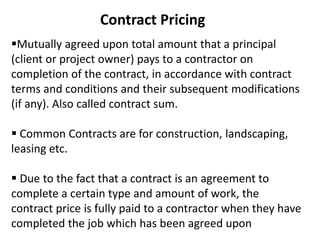 Project contracting | PPTX