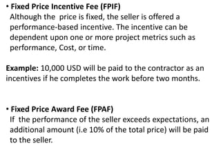 Project contracting | PPTX