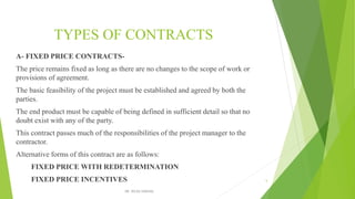PROJECT CONTRACTING | PPTX