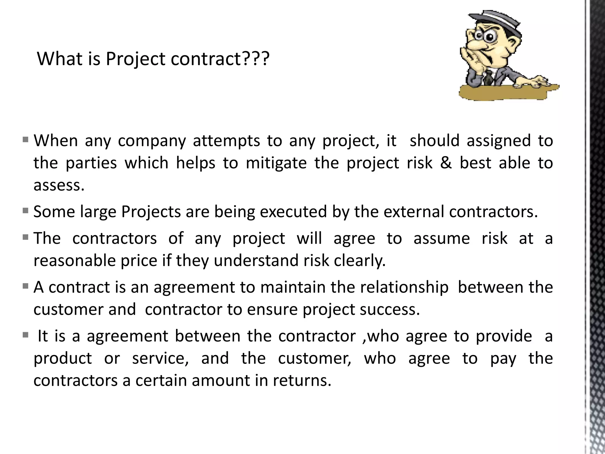 Project contracts | PPTX