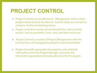 Projectcontrol | PPTX
