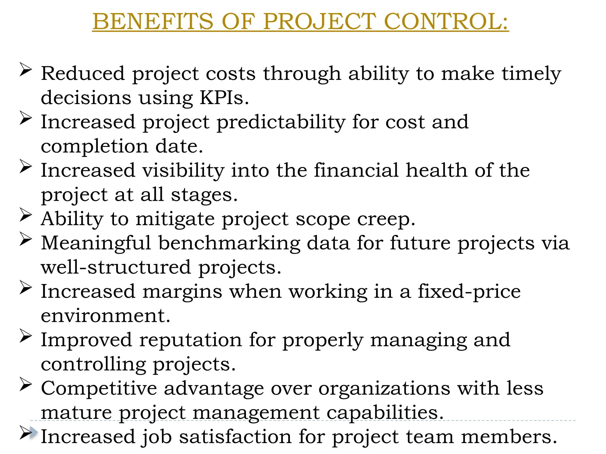 project control - Guidelines for effective implementation.pptx