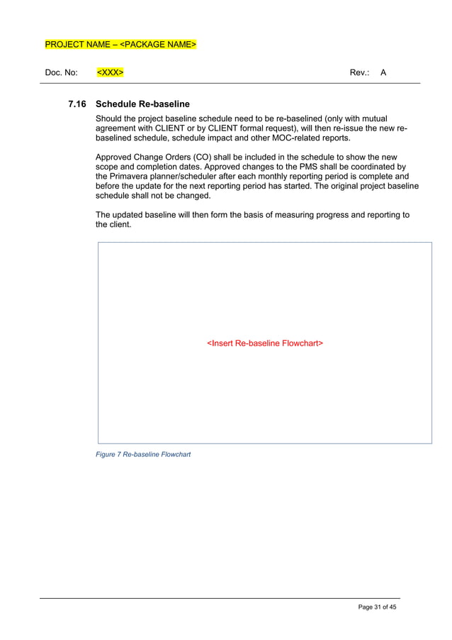 Project control plan_draft | PDF