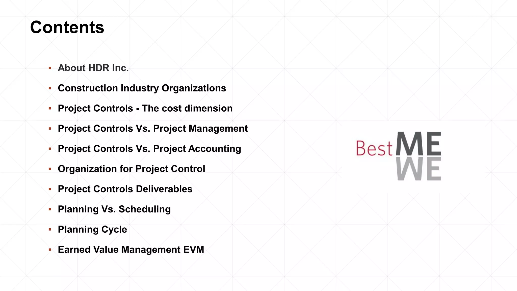 Project controls function | PPT | Free Download