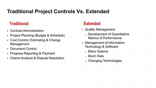 Project controls function | PPT
