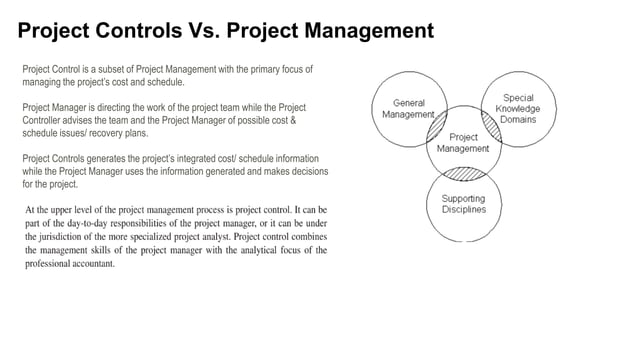 Project controls function | PPT