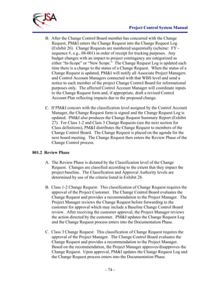 Project Control System Manual | PDF