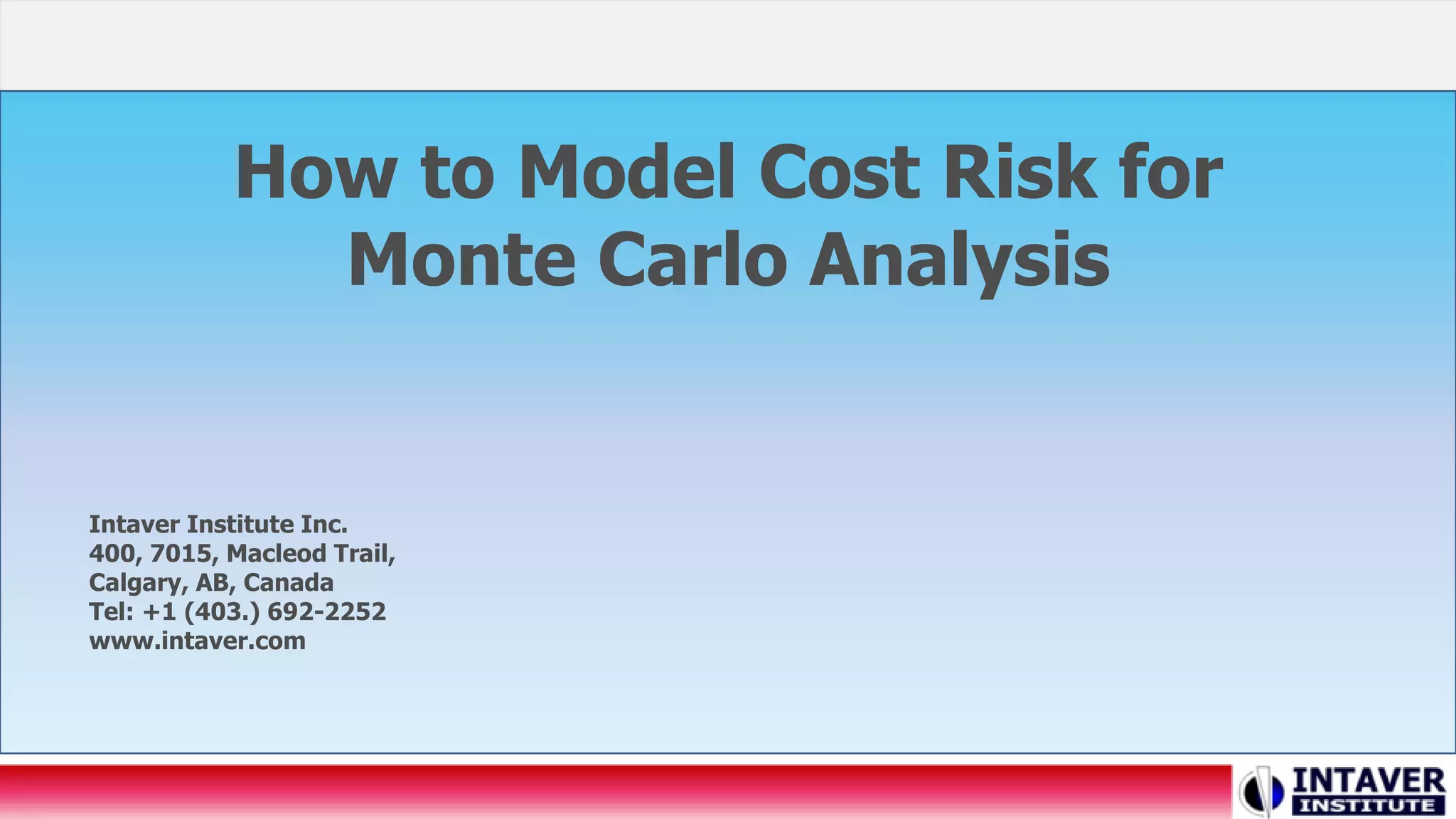 Project Cost Analysis | PPTX