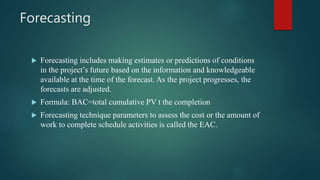 Project cost control | PPTX