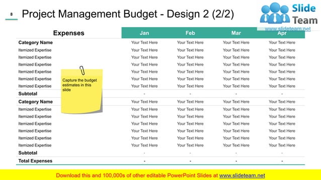 Project Cost Estimation Methods Powerpoint Presentation Slides Pdf Civil Engineering