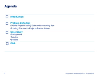 Oracle Project Costing Reconciliation.ppt
