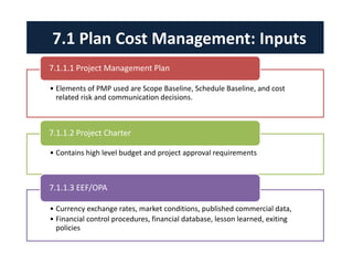 Project cost management | PDF