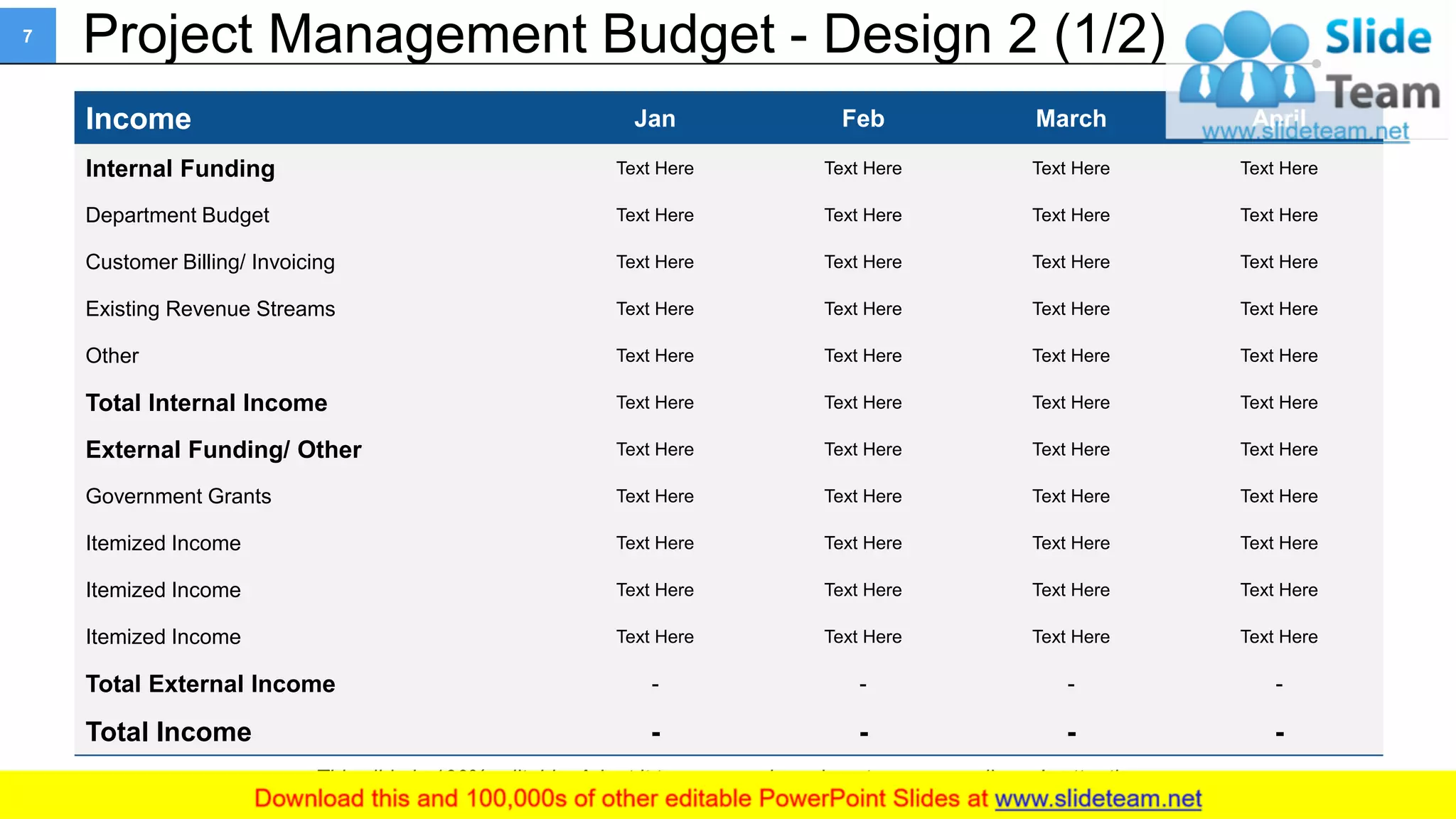 Project Cost PowerPoint Presentation Slides | PDF