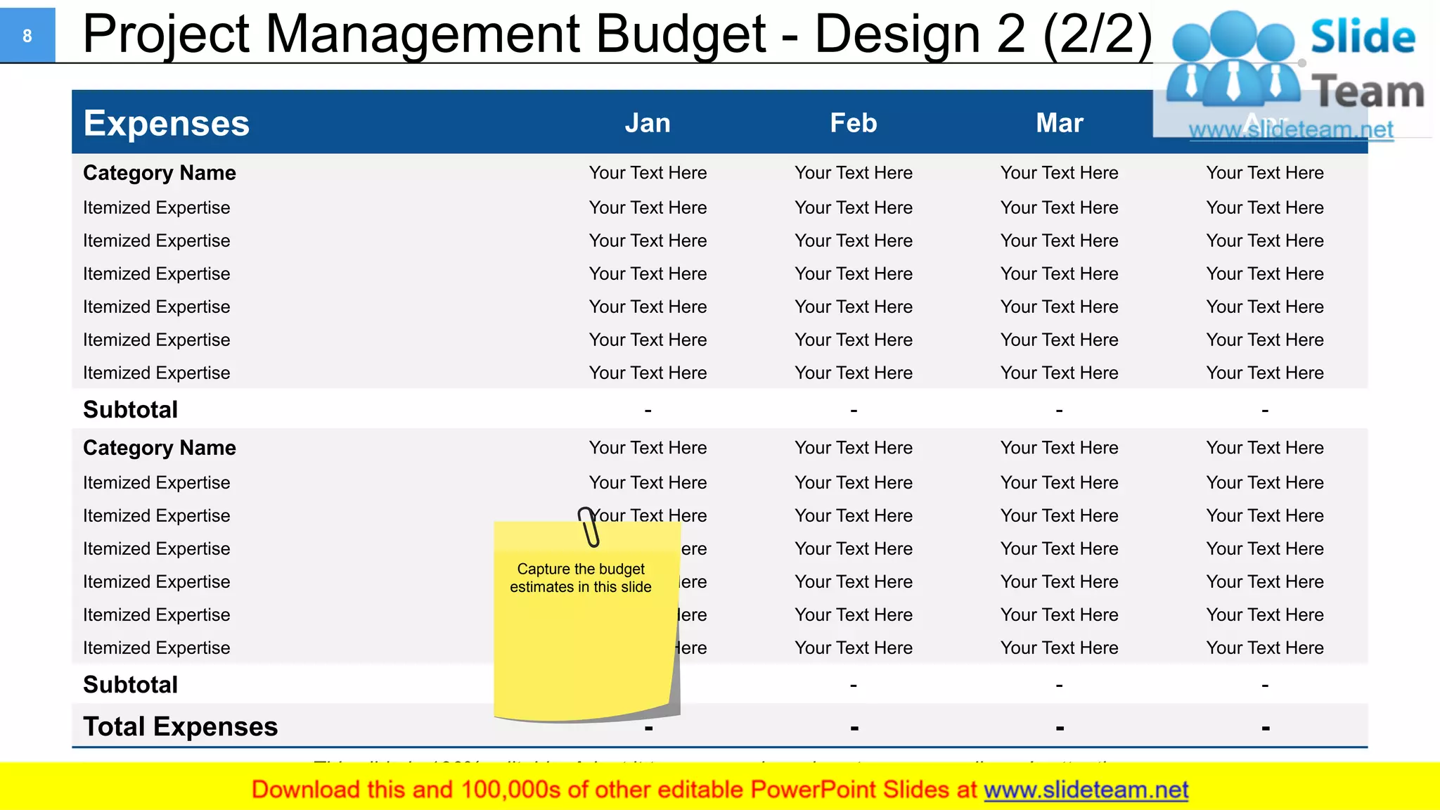 Project Cost PowerPoint Presentation Slides | PDF