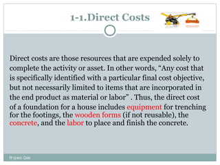 Project cost stimating | PPT