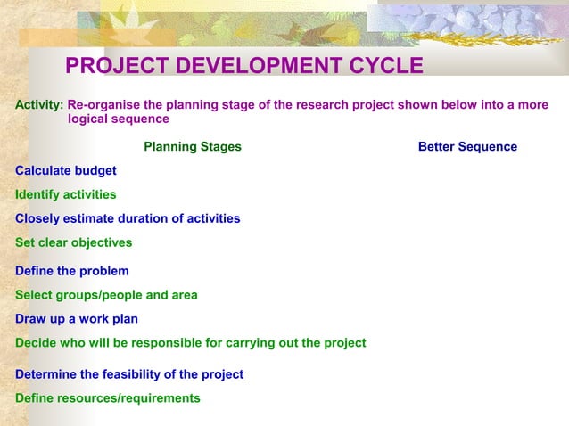 An Introduction to Project Cycle Management | PPT