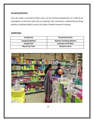 Project d mart | DOCX