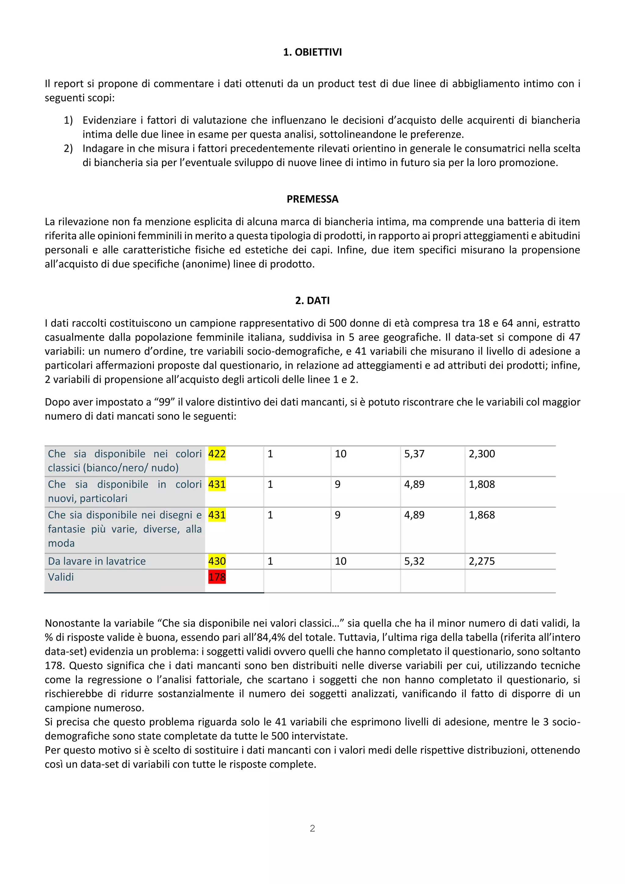 Project - Data analysis | PDF