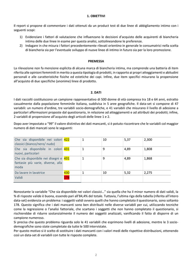 Project - Data analysis | PDF