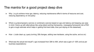Project deep dive - Best practices.pptx