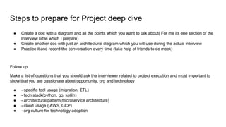 Project deep dive - Best practices.pptx
