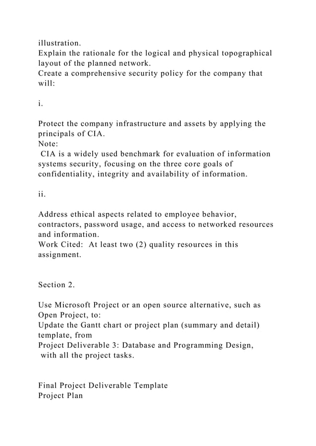Project Deliverable 1 TemplateProject Plan InceptionProject Ba.docx