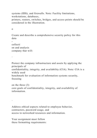 Project Deliverable 5 Infrastructure and SecurityThis assignm.docx