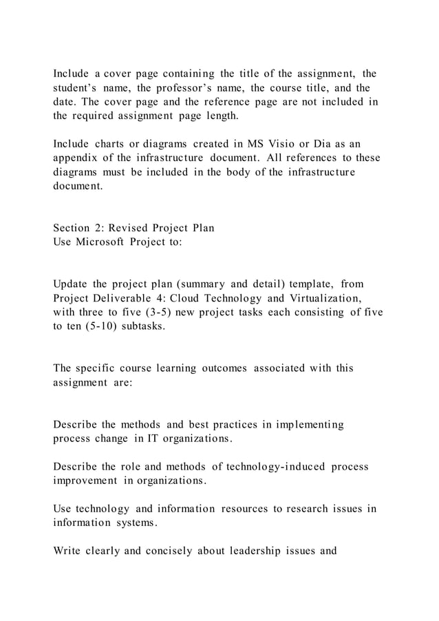 Project Deliverable 5 Network Infrastructure and SecurityDu | DOCX | Cloud Computing | Internet