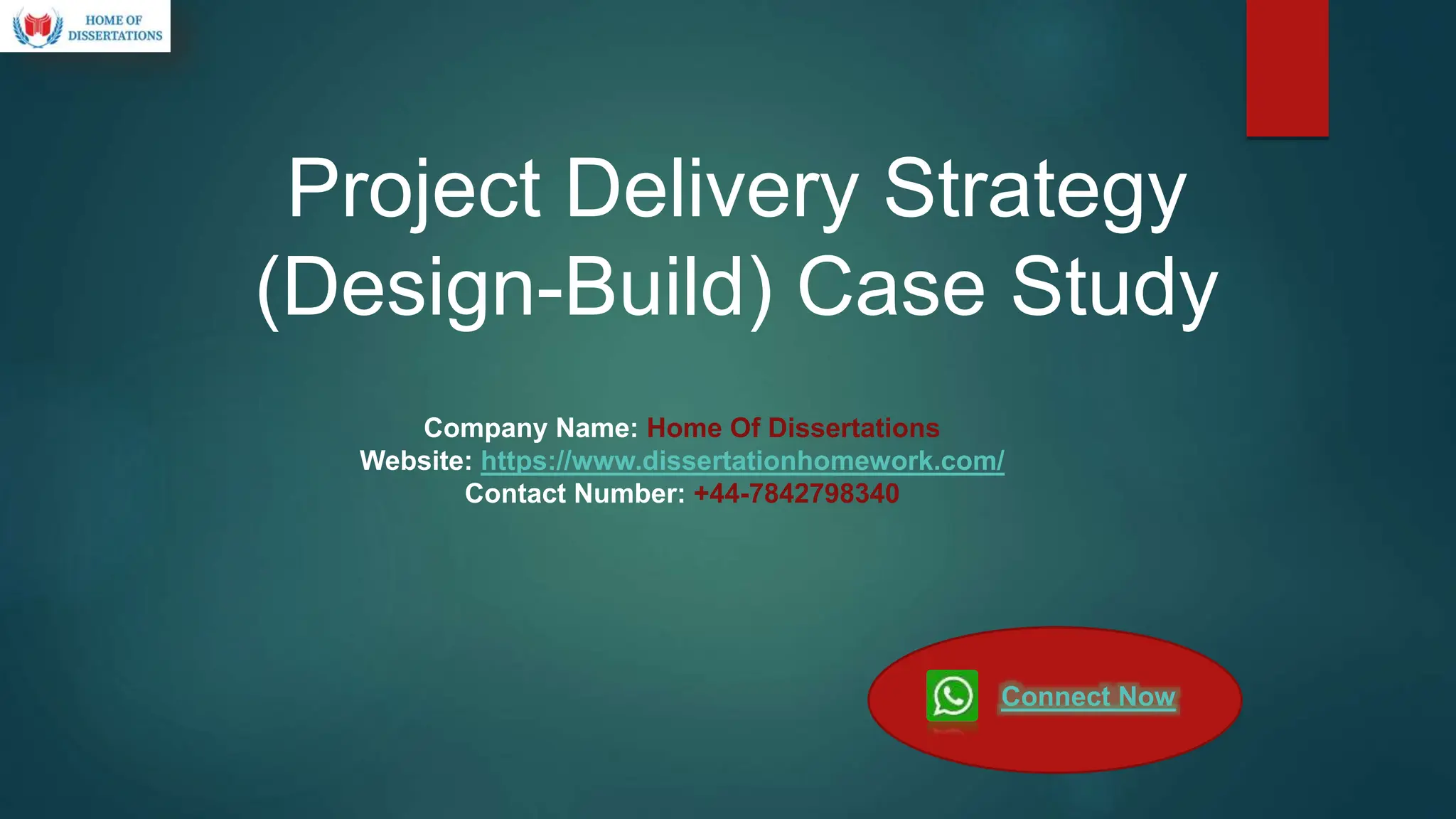 Project Delivery Strategy (Design-Build) Case Study.pptx